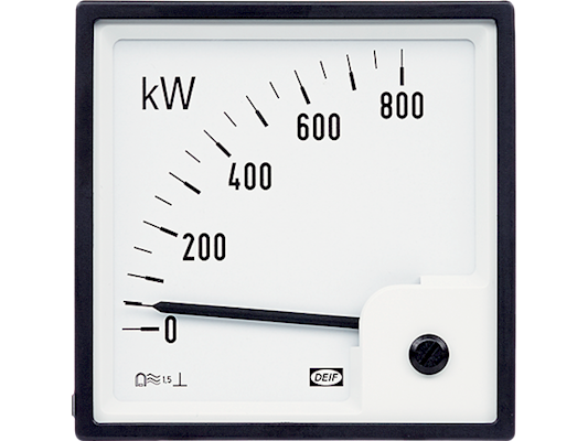 WQ96 2W, Watt or VAr meter