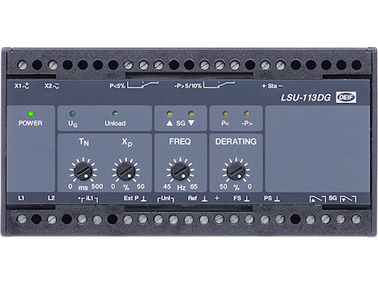 LSU-113DG, Load sharing controller, f and P control, with -P>